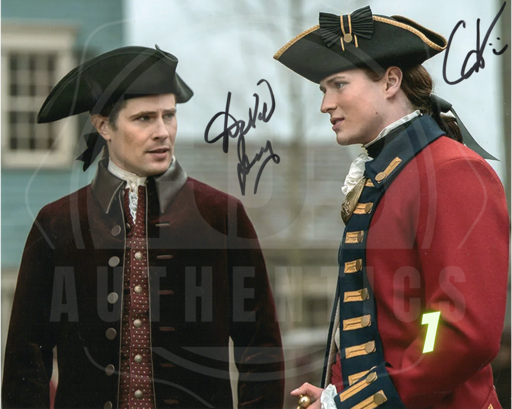 Charles Vandervaart & David Berry Autograph - The Hub Productions
