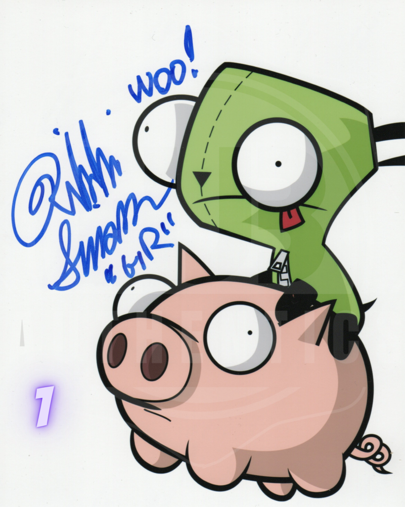 Rikki Simons Autograph - The Hub Productions