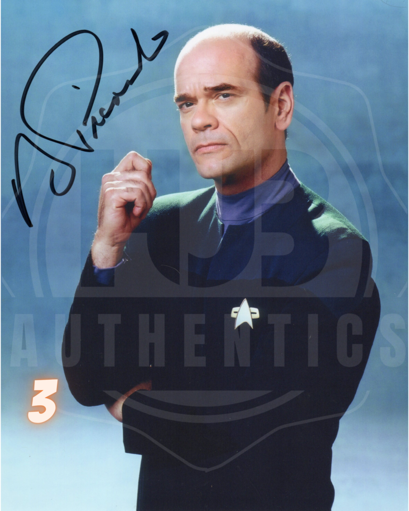 Robert Picardo Autograph - The Hub Productions